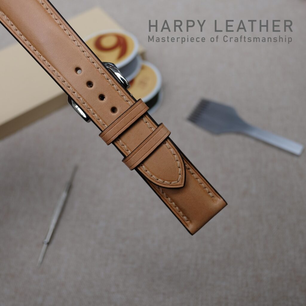 Buttero leather watch strap - Handmade leather watch strap